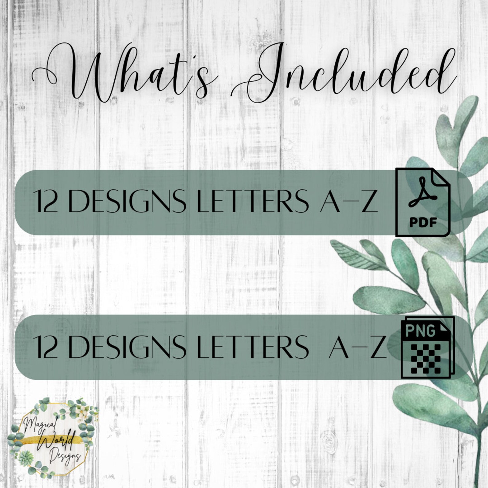 Farmhouse Patterns Lettering Pack - Farmhouse Bulletin Board Letters ...