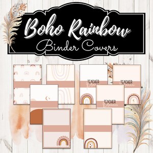 Boho Rainbow Classroom Decor Bundle | Calm Boho Classroom Decor ...