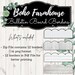 Farmhouse Patterns Bulletin Board Borders | Modern Farmhouse Classroom ...