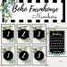 Farmhouse Alphabet and Number Posters - Boho Farmhouse Classroom Decor ...