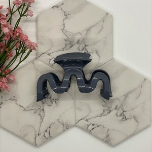 Chicago Hair Claw, 3.5" Hair Claw, Wavy Hair Claw, French Hair Claw ...