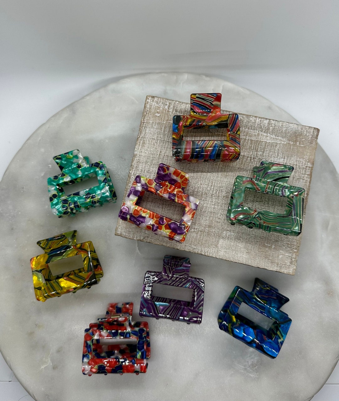 Colorful Paris Hair Claws, 2" Hair Claws, Small Hair Claws, Hair Clips ...