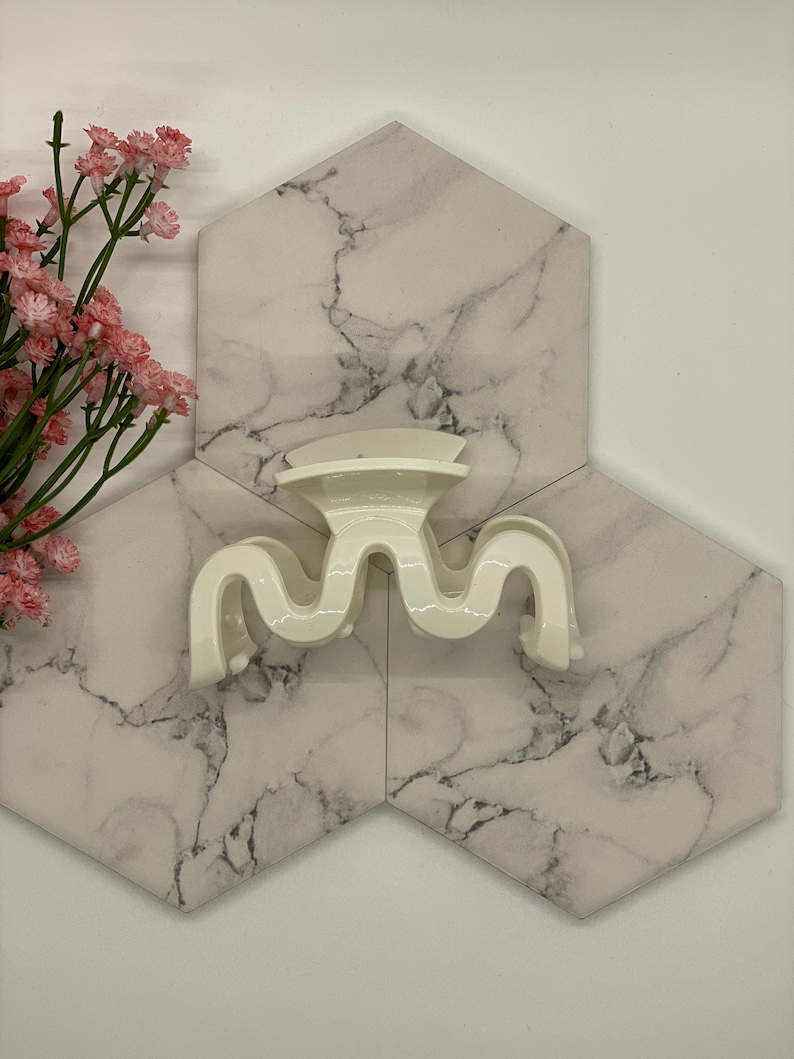 Chicago Hair Claw 3.5 Hair Claw Wavy Hair Claw French - Etsy