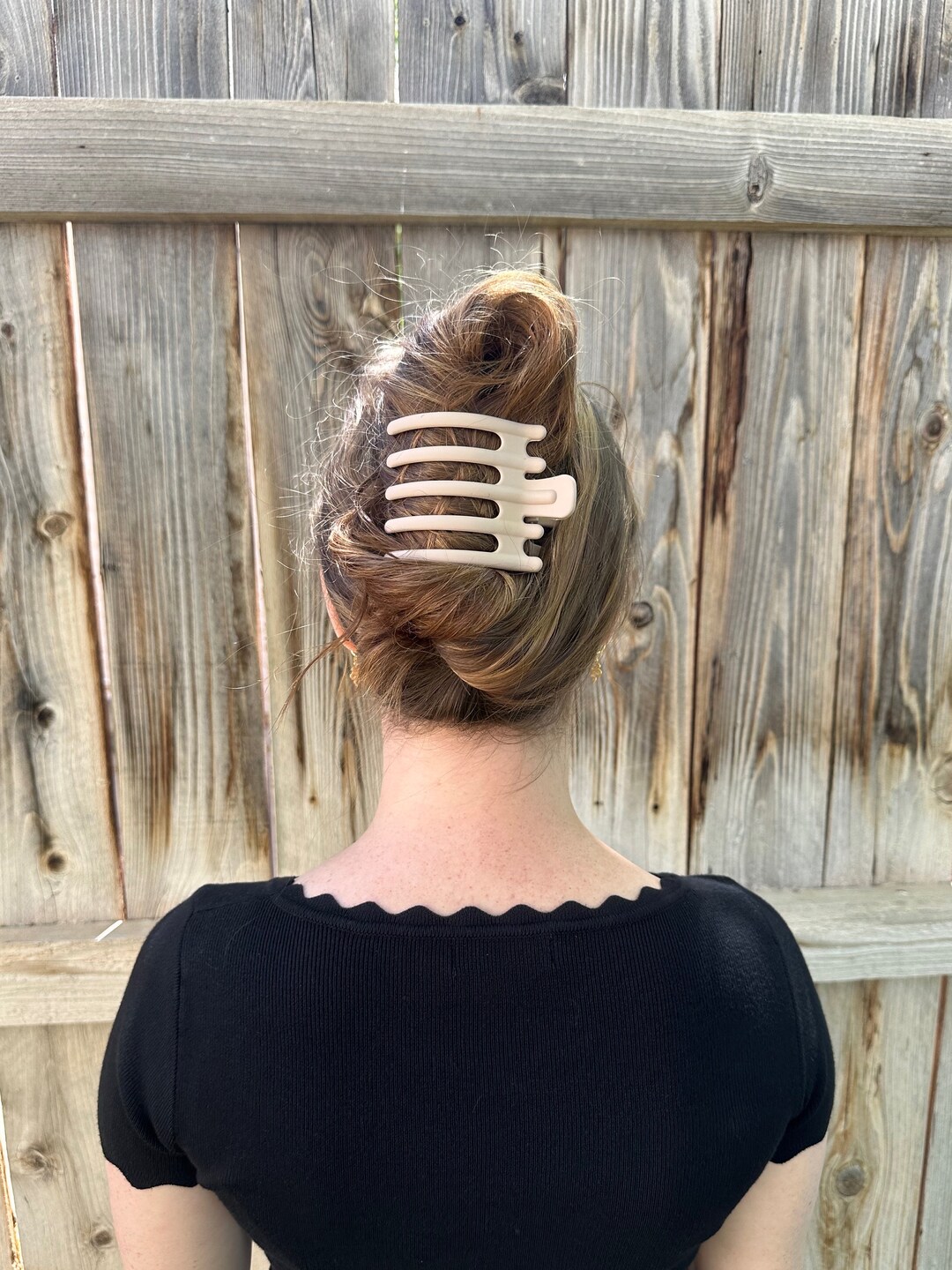 French Hair Claw, 3" Hair Claws, Vintage Style Hair Accessories, Hair ...