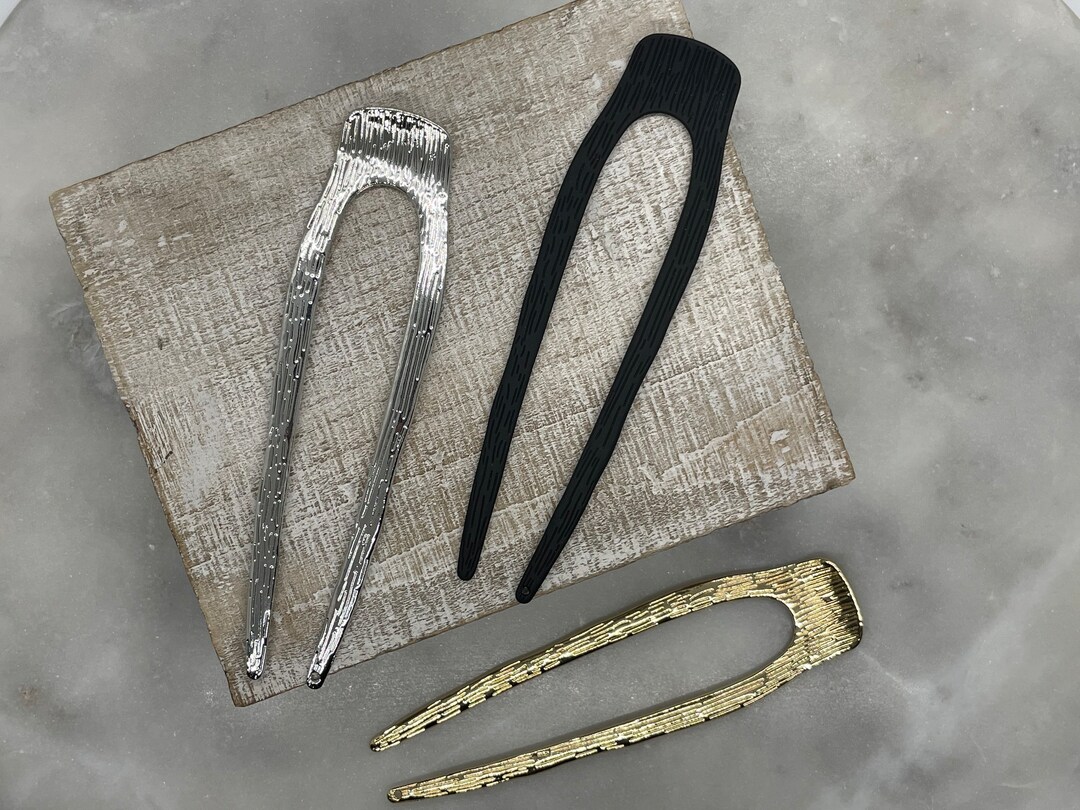 Large Metal Hair Pins, 5.25” Vintage Style Hair Pin, Hair Forks, Hair ...