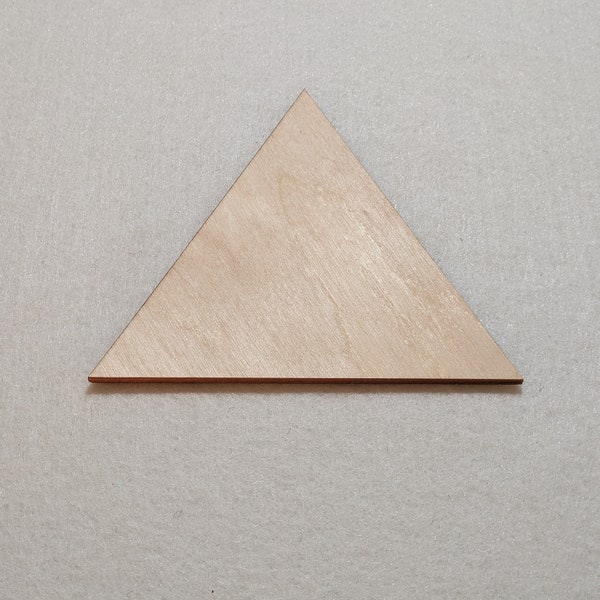 Wood Triangles - Etsy