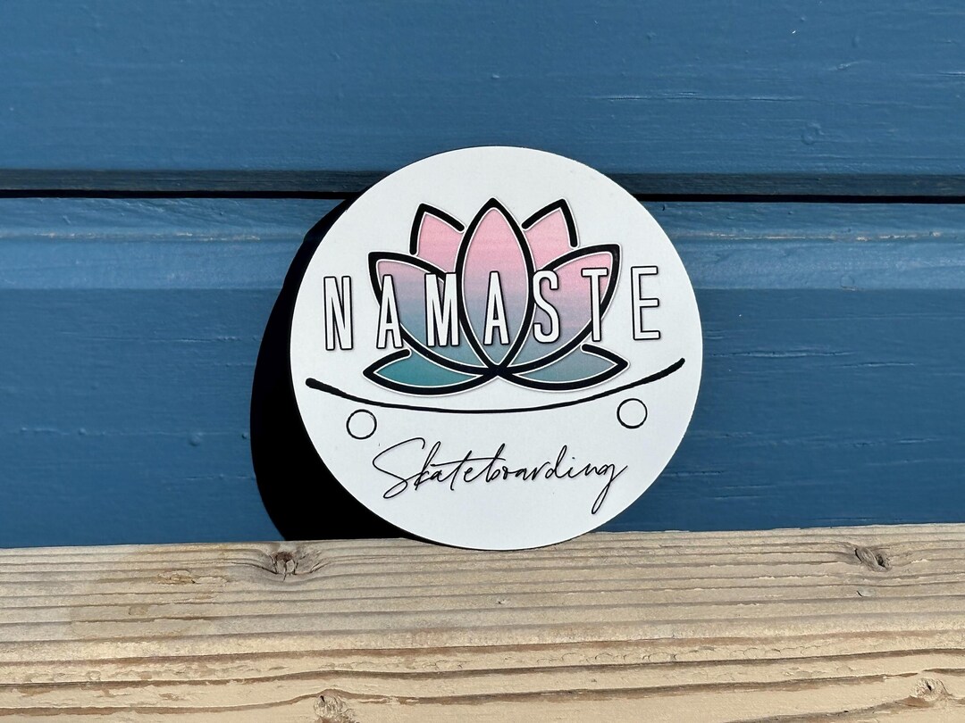 Namaste Magnet - Etsy