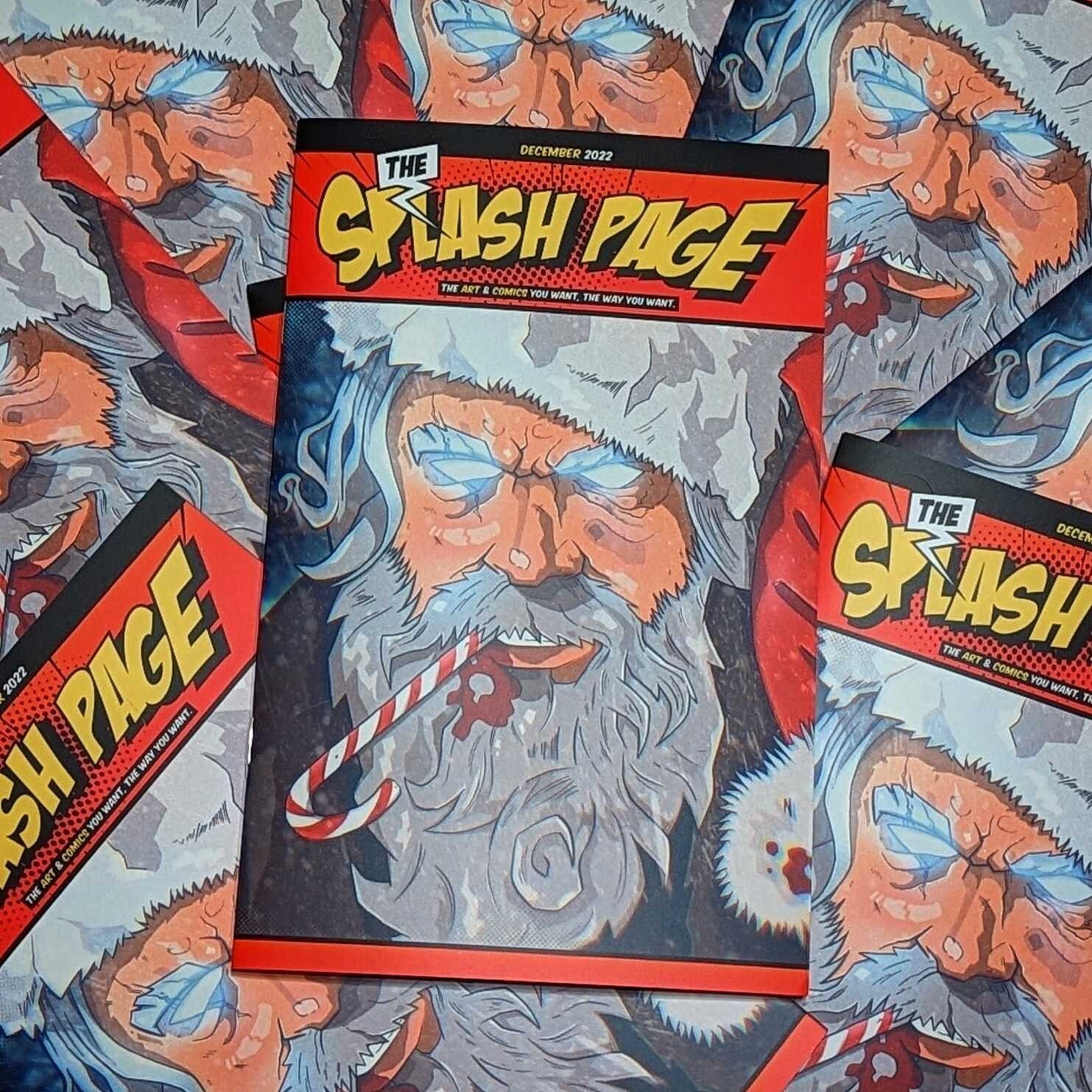 Splash Comic Art