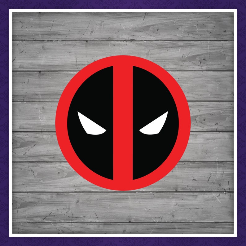 Deadpool Logo Decal/Sticker | Etsy