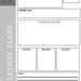 Lesson Plan Template EDITABLE - Etsy