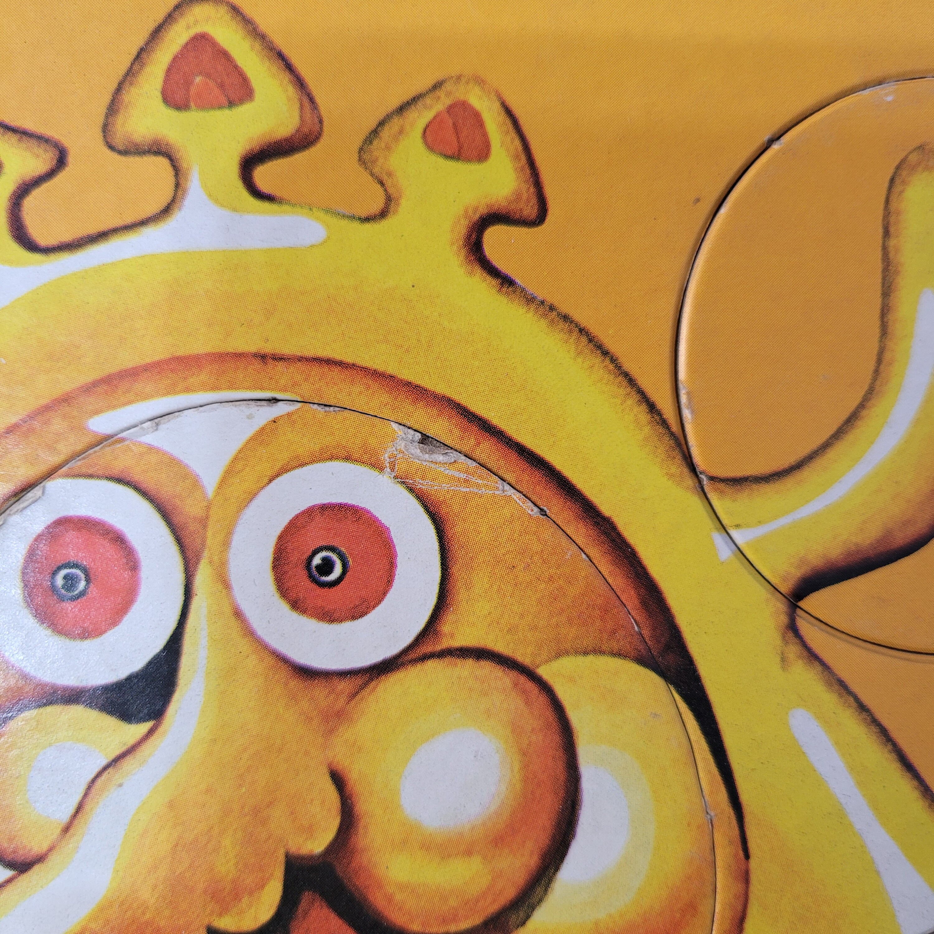 Monster Maker 1977 Yellow Monster Game Board - Etsy