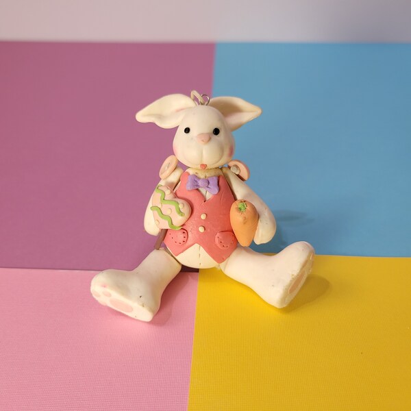 Clay Easter Bunny - Etsy