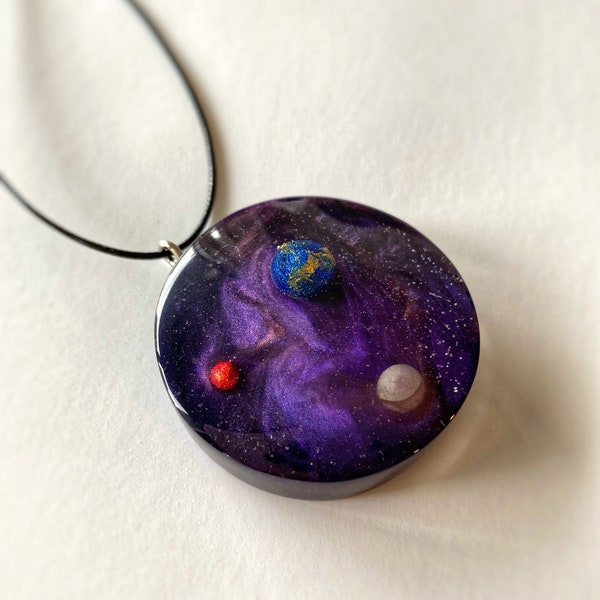 Galaxy Necklace - Etsy