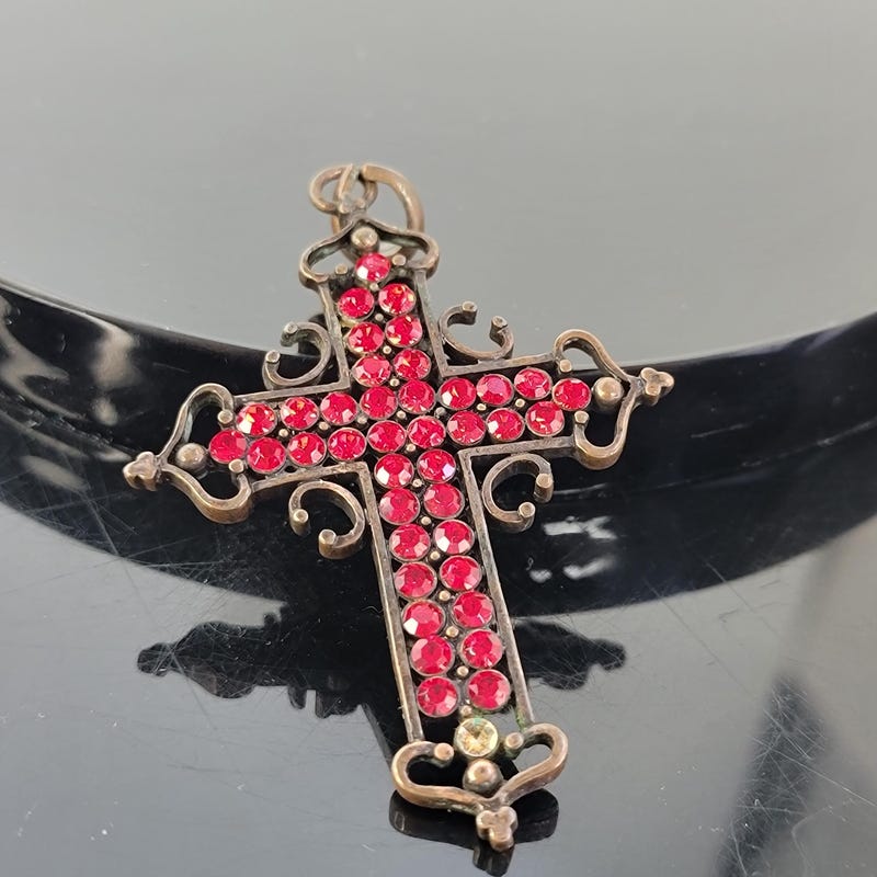 Crystal Cross - Etsy