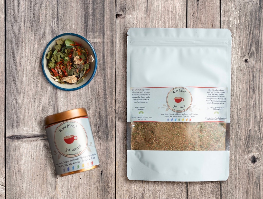 Root Chakra Tea FREE Reusable Tea Bag Circulation Tea - Etsy