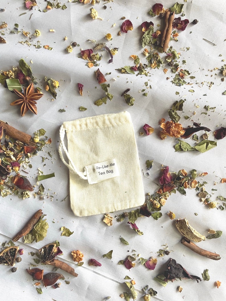 Chakra Tea Blends - FREE Reusable Tea Bag - Tea Bundle Sampler - No ...