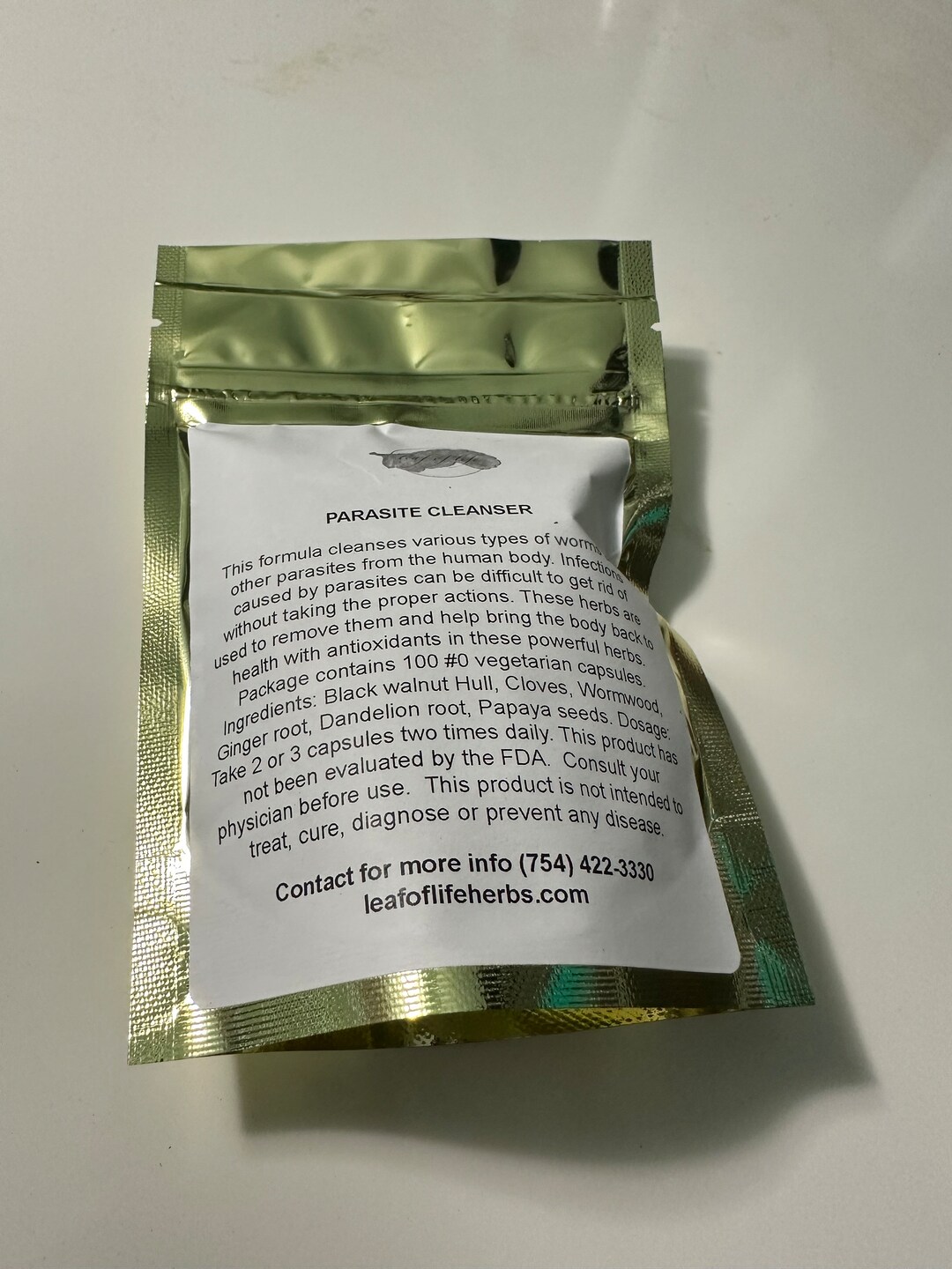 Parasite Cleanser Organic and Wildcrafted Alkaline Herbs Ingredients in ...