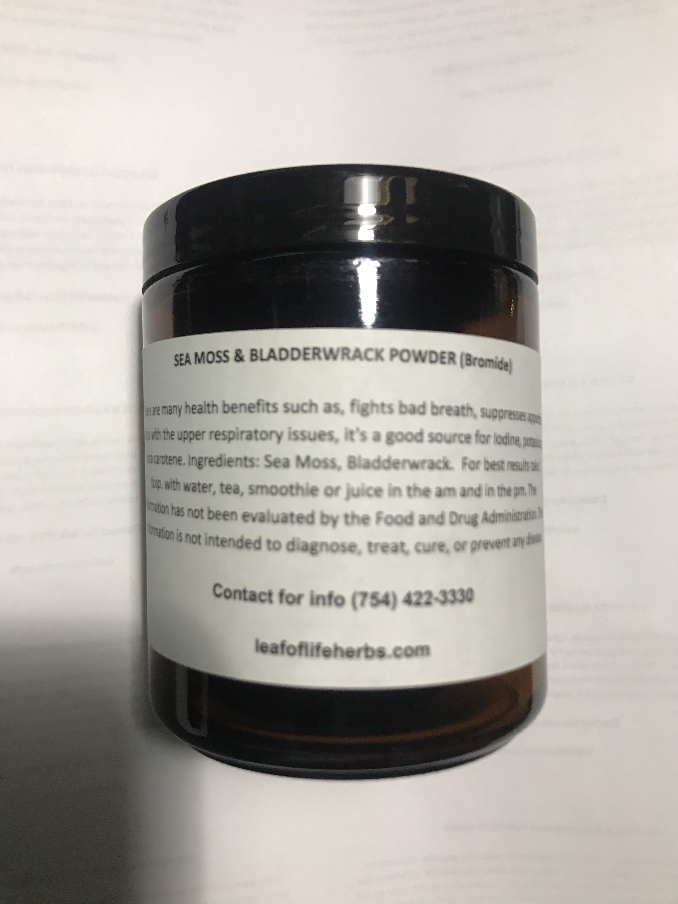 Sea Moss Bladderwrack bromide Plus Similar to Dr. Sebi's - Etsy