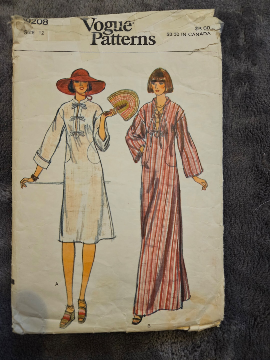 Vintage 1970s Sheath Style Dress Pattern 9208 Size 12 - Etsy