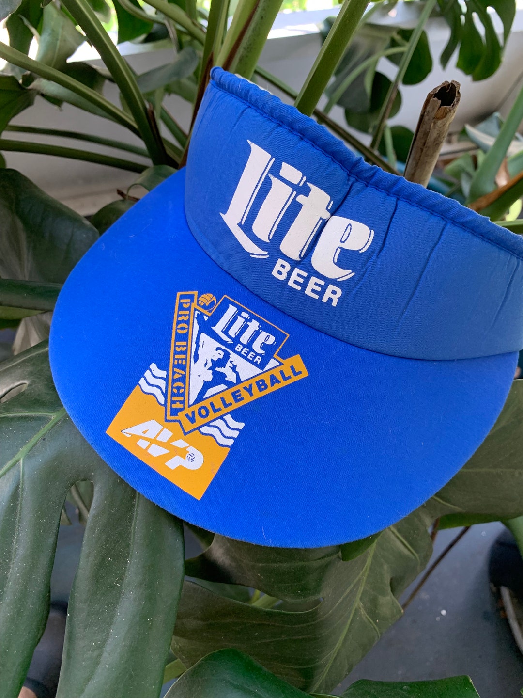Vintage Miller Lite AVP Visor Cap - Etsy