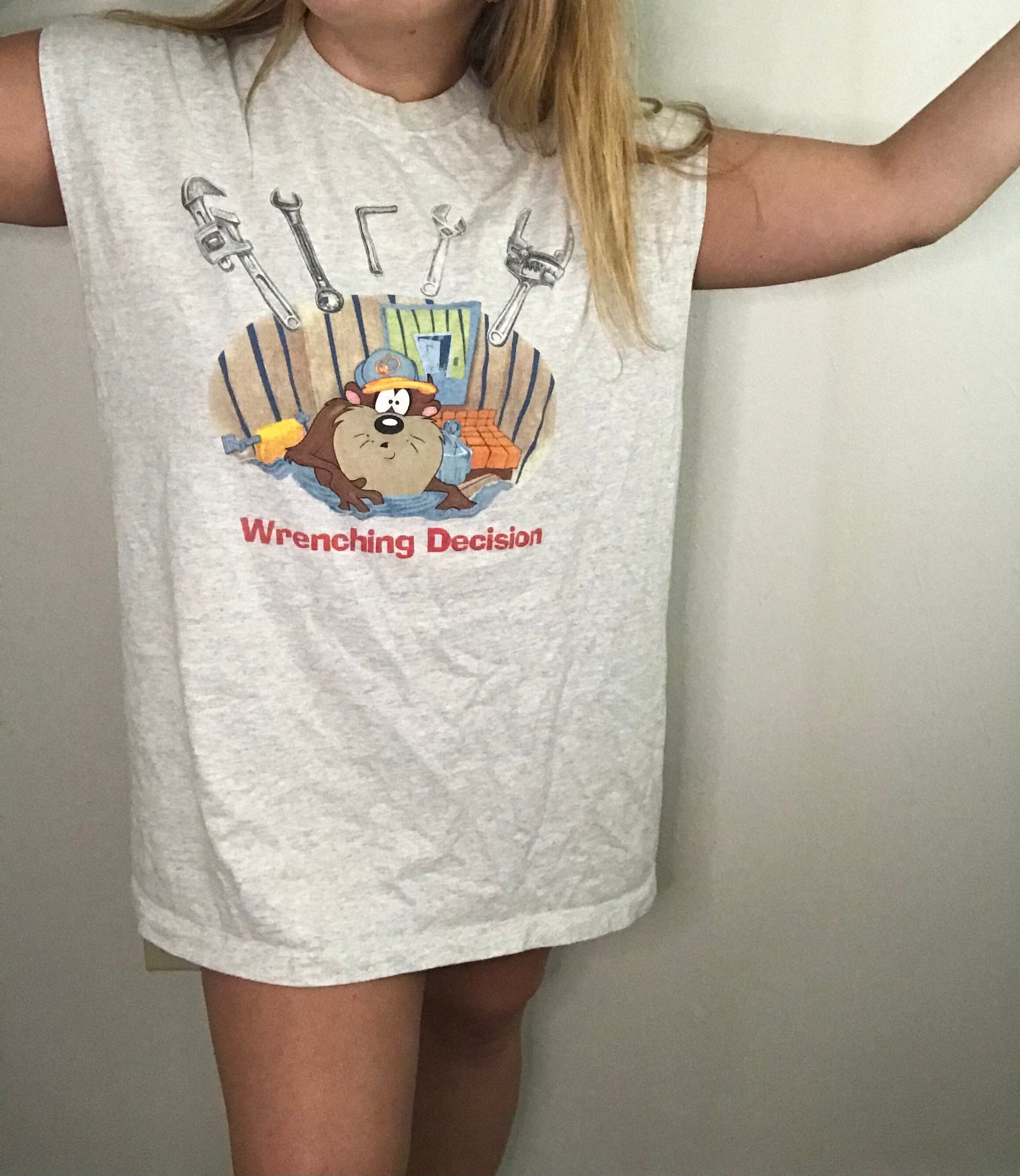 Vintage Taz Muscle Tank - Etsy