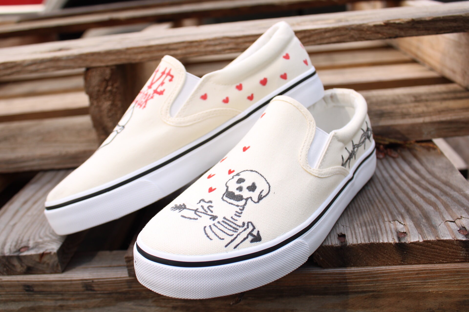 Custom Graffiti Art Vans Sneaker Slides - Etsy