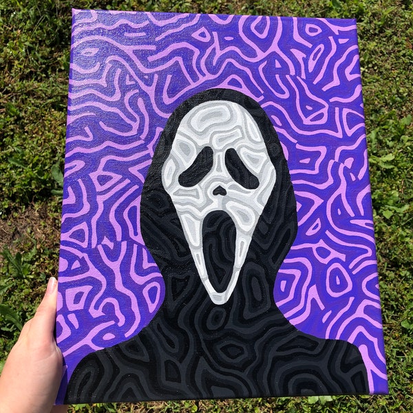 Ghostface Painting - Etsy