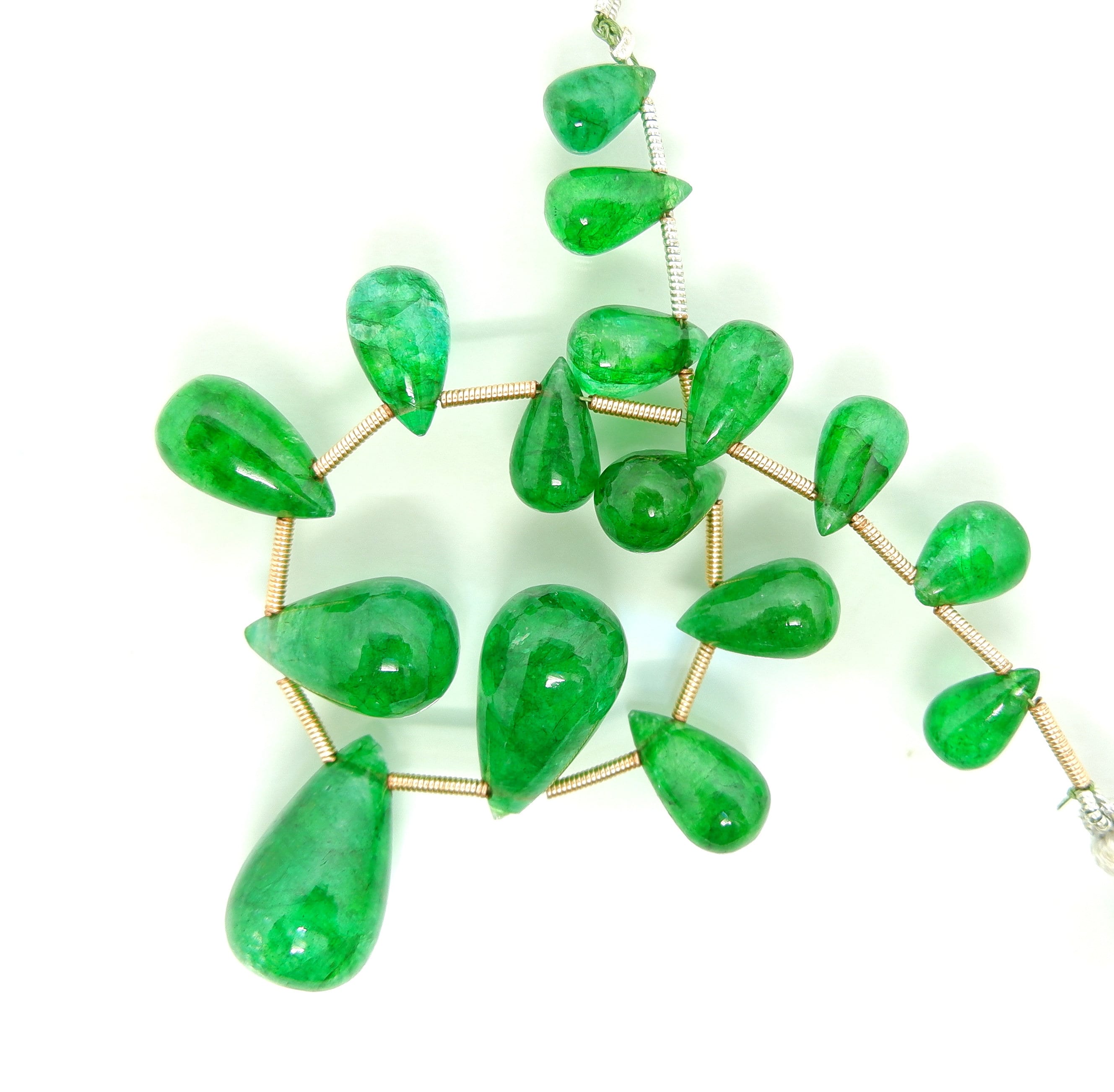 Natural Zambian Emerald Teardrop, Emerald Drop Shape Gemstone, Emerald ...