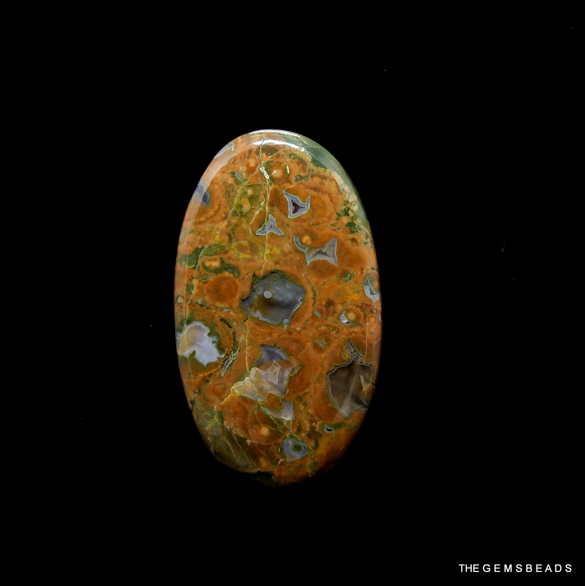 Designer Natural Fruit Jasper gemstone Fruit jasper cabochon | Etsy