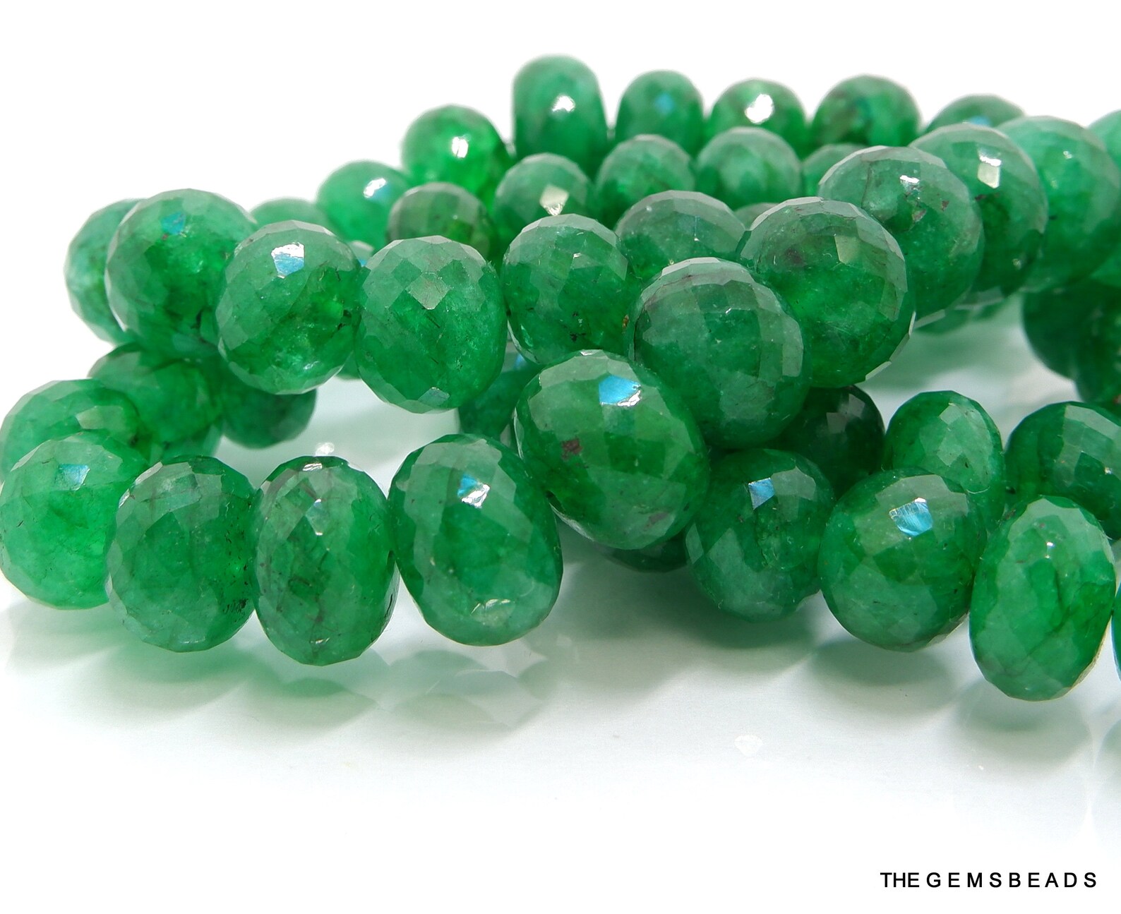 Natural Beryl Emerald Green Beads Big Size Beryl Emerald | Etsy