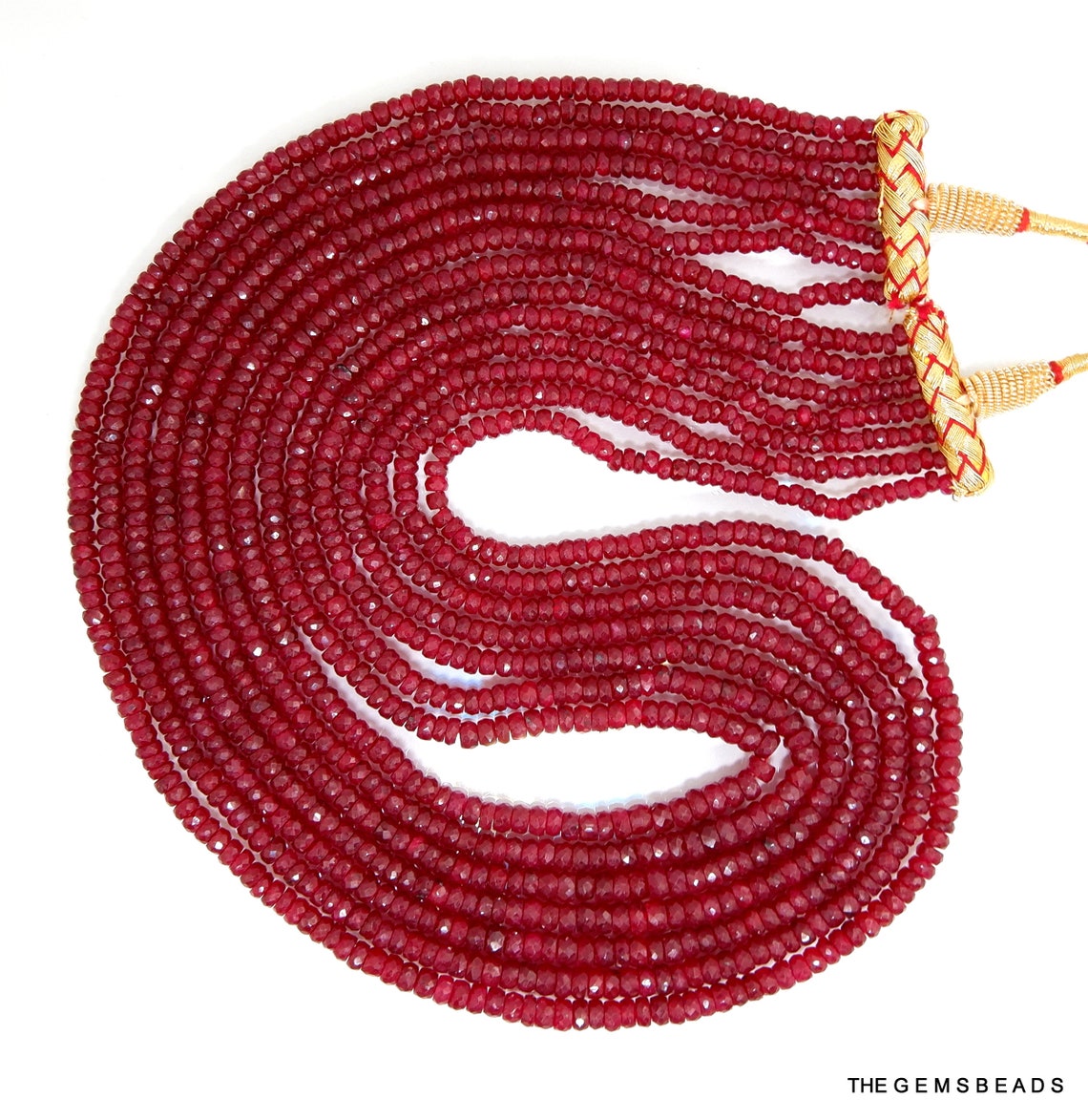 22 Inch Strand FINEST NATURAL RUBY Beads Ruby Faceted - Etsy