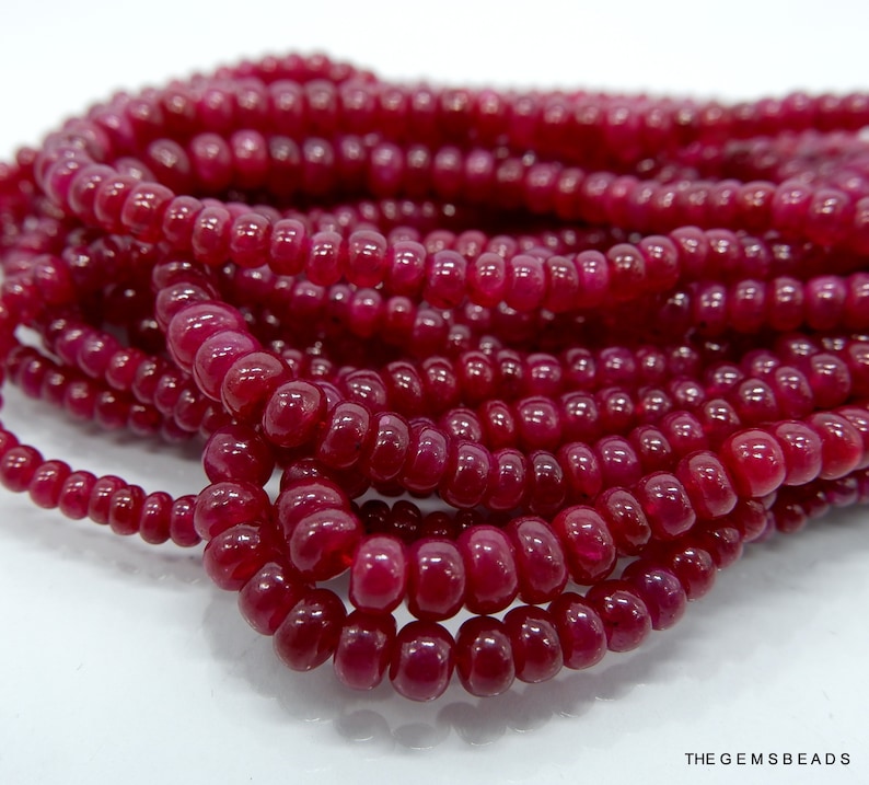 13 Inch Strand NATURAL MOZAMBIQUE RUBY 2-4MM Beads - Etsy