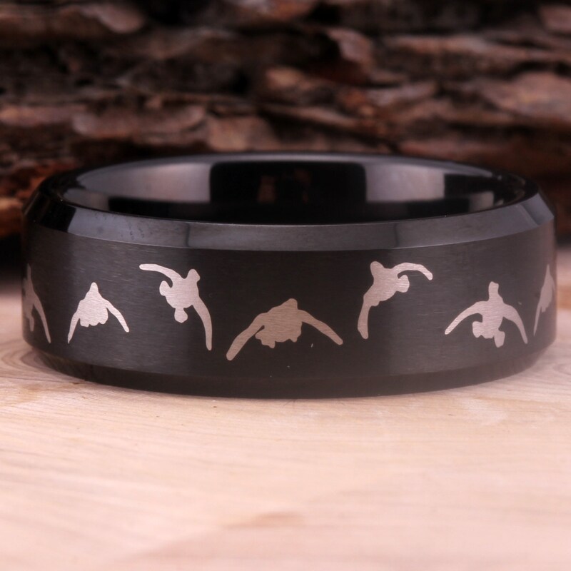 Duck Band Ring - Etsy