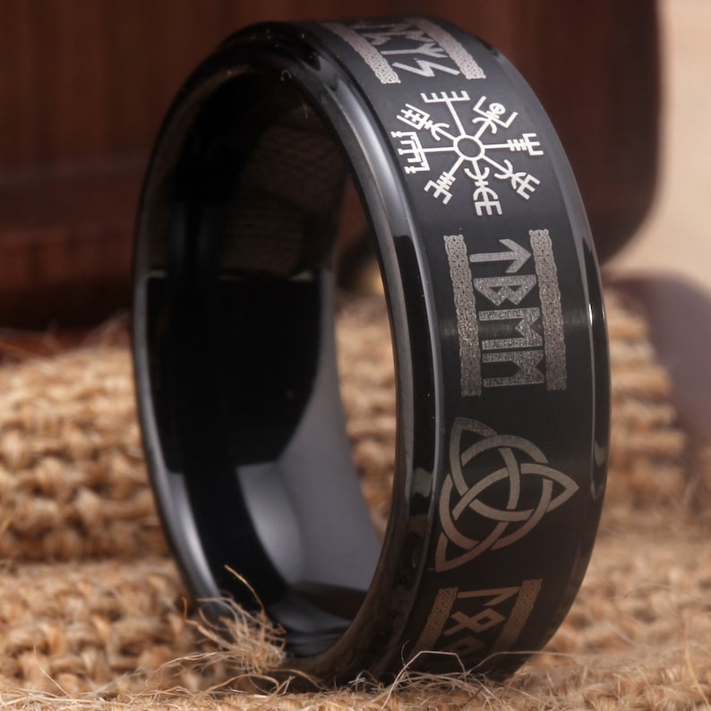 Viking Ring Vicking Nordic Ring Norsemen Ring Ordin Nordic | Etsy