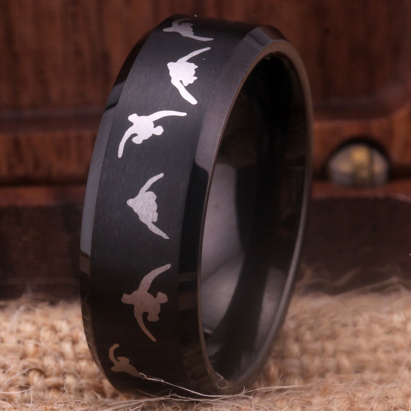 Duck Band Ring - Etsy