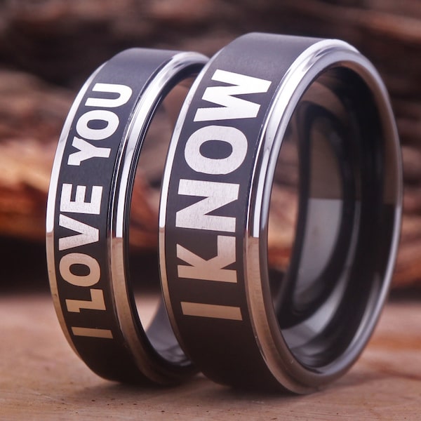 I Love You Ring - Etsy