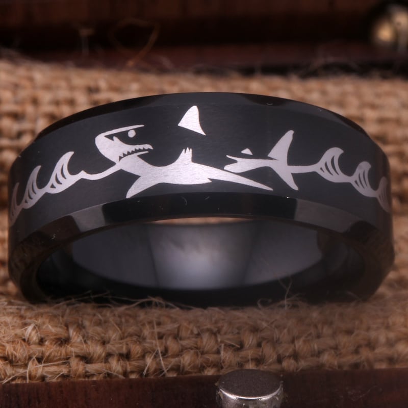 Shark Ring - Etsy