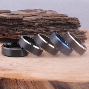 Monster Hunter World Ring the Fatalis Dragon Ring Black Tungsten ...