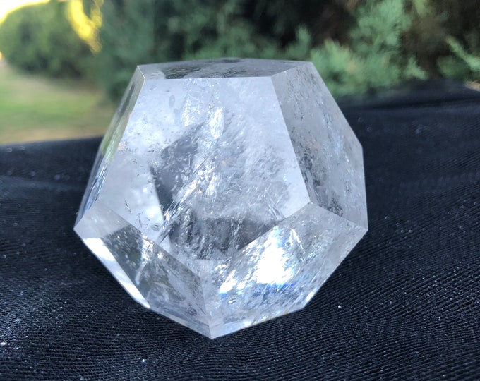 Quartz Polyhedron Crystal - Etsy