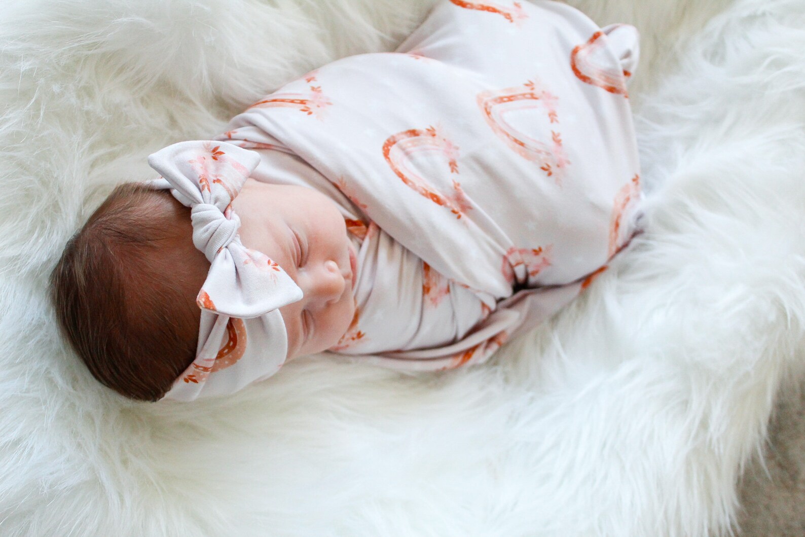 Rainbow Baby Swaddle Blanket Newborn Swaddle Girl Baby - Etsy