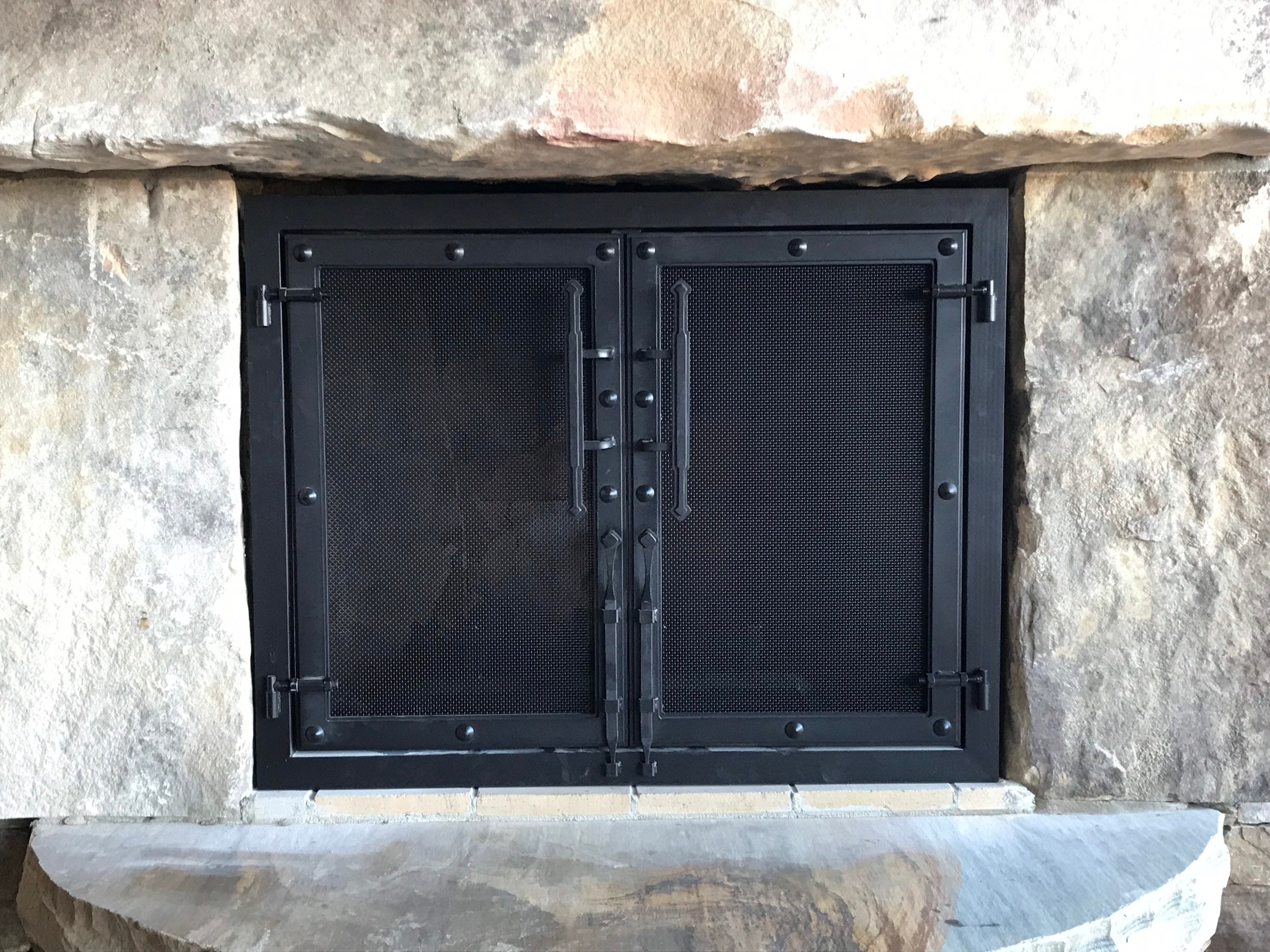 Fireplace, Wrought Iron, Screens - Etsy