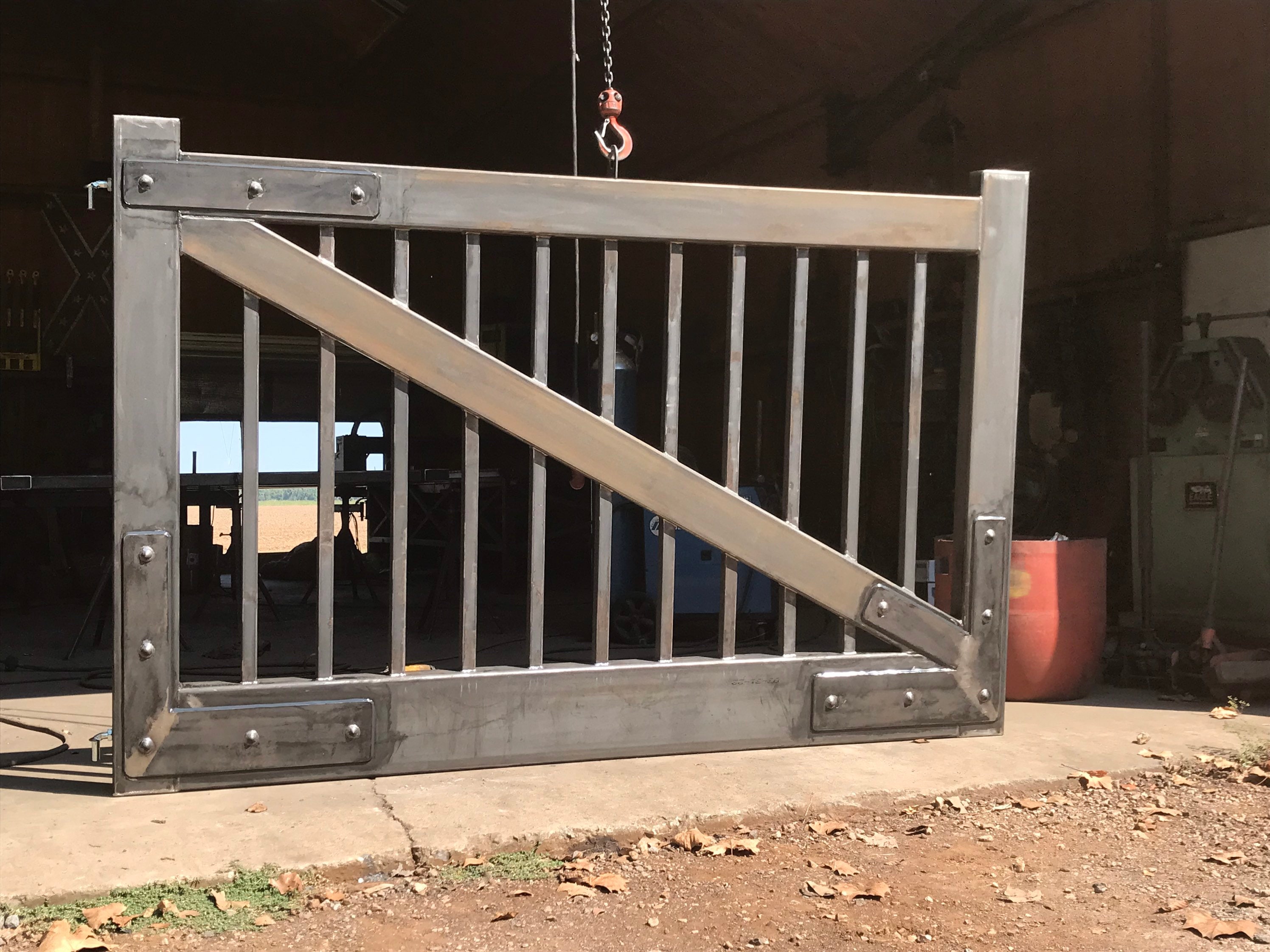 Driveway /estate Gates / Wrought Iron “the Farm Gates “ - Etsy