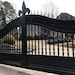 Driveway /wrought Iron /estate Gates “the Scout Gate “ - Etsy