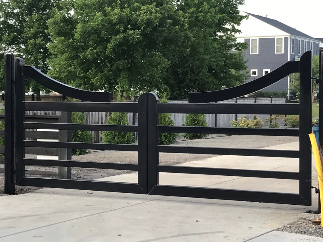 Driveway /estate Gates / Wrought Iron / Farm Gate - Etsy