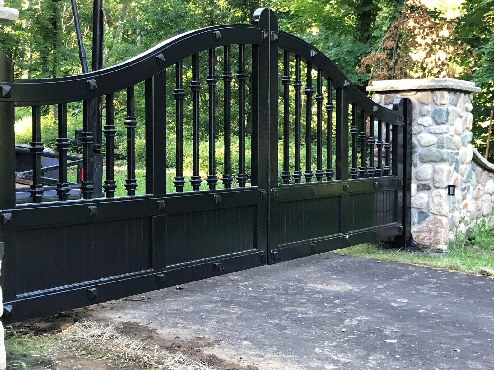 Driveway /estate Gates / Wrought Iron /entry Gate “the Ella Grace Gates ...
