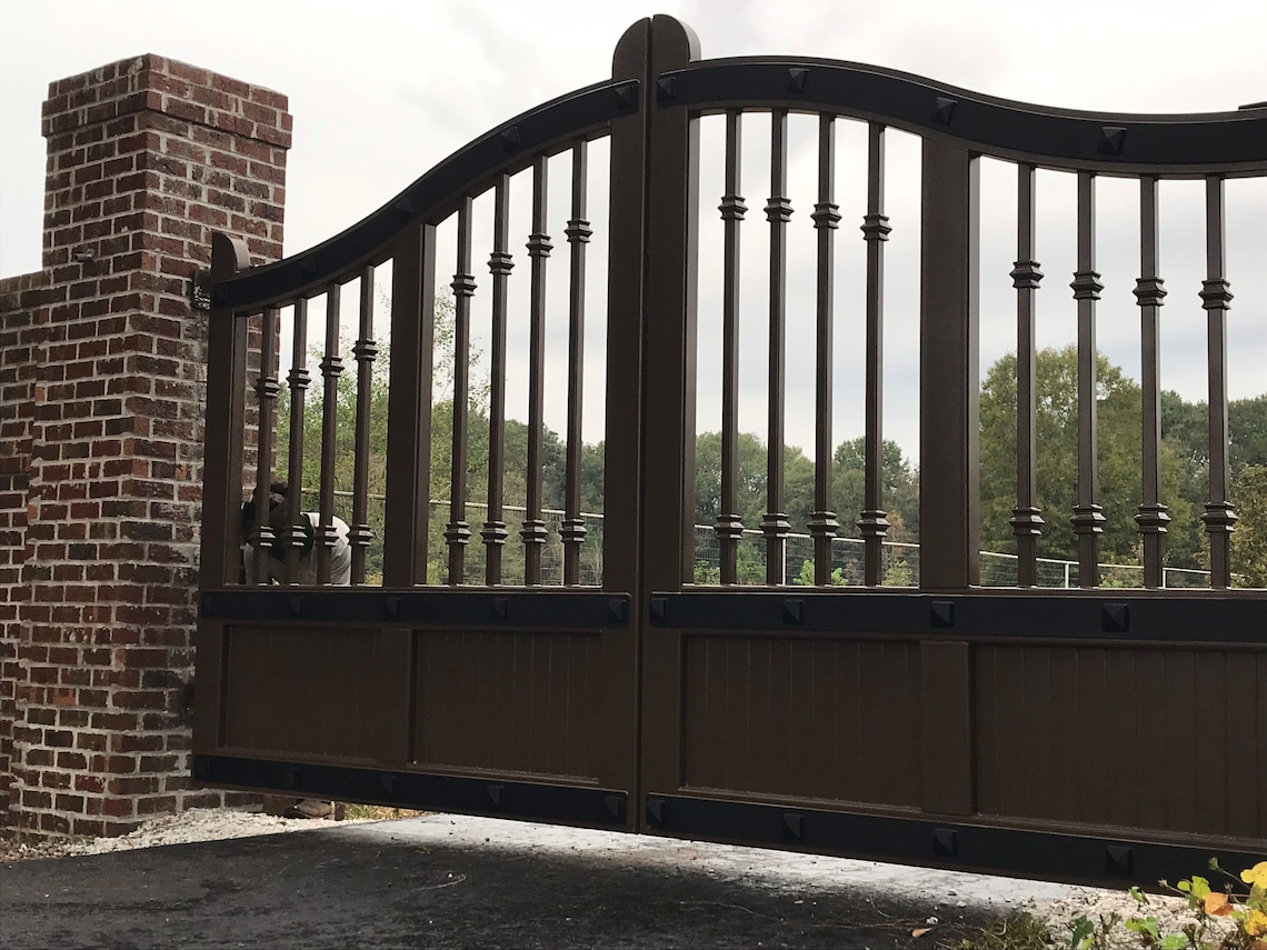 Driveway /estate Gates / Wrought Iron /entry Gate “the Ella Grace Gates ...