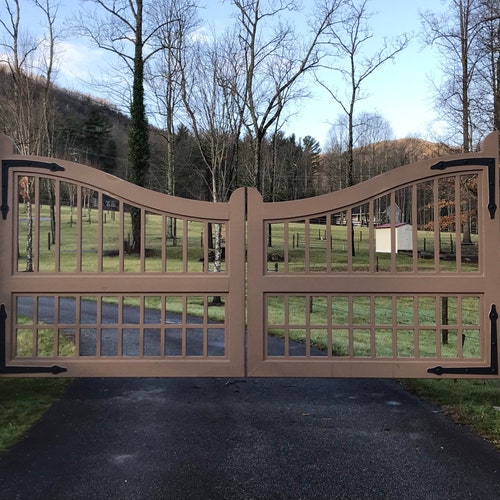 Driveway /estate Gates / Wrought Iron / Farm Gate - Etsy
