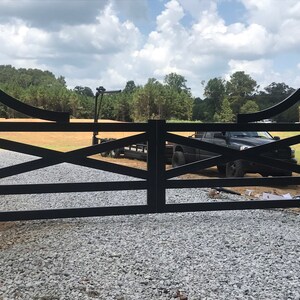 Driveway /estate Gates / Wrought Iron / Farm Gate - Etsy