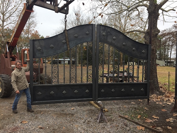 Country Iron Driveway Gates