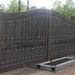 Driveway /estate Gates / Wrought Iron “the Vigen Gate” - Etsy